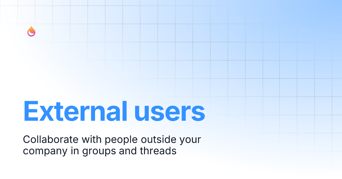 External users | Glue Guide